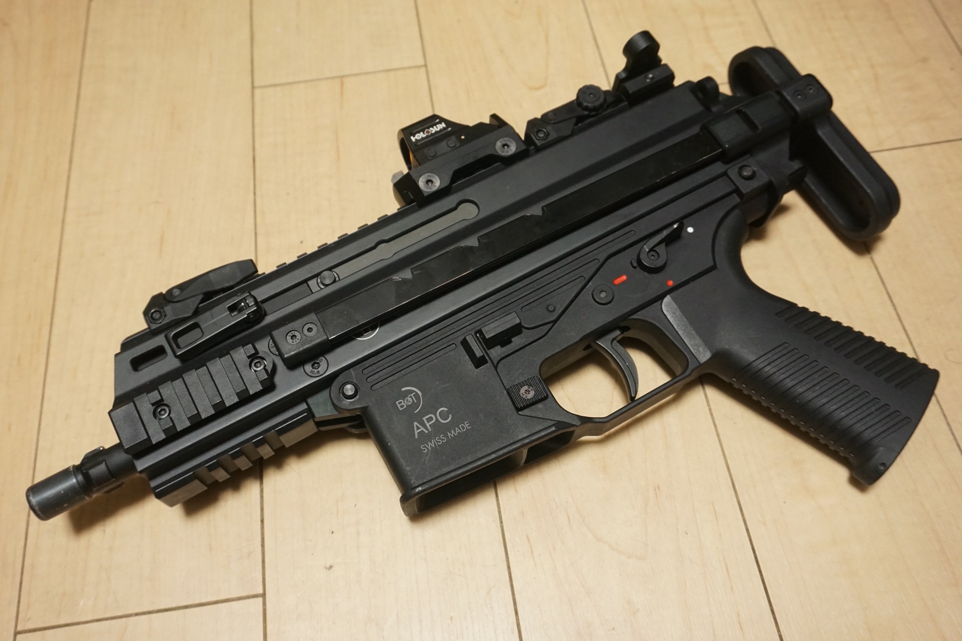 RGW ANVL UKONタイプ Trijicon RMR/SROマウントを購入、APC9-Kに付けてみた | エボログ
