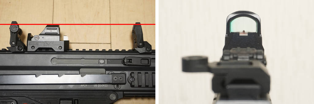 RGW ANVL UKONタイプ Trijicon RMR/SROマウントを購入、APC9-Kに付けてみた | エボログ