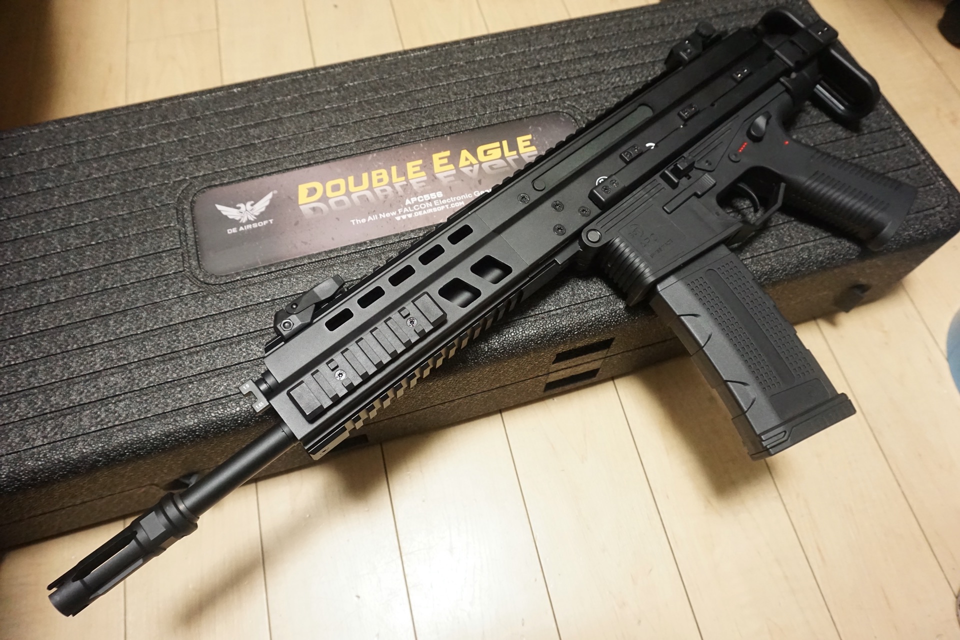 50％割引ブルー系日本最大のブランド ASG/Double Eagle B&T APC556 AEG 電子トリガー トイガン ミリタリーブルー ...